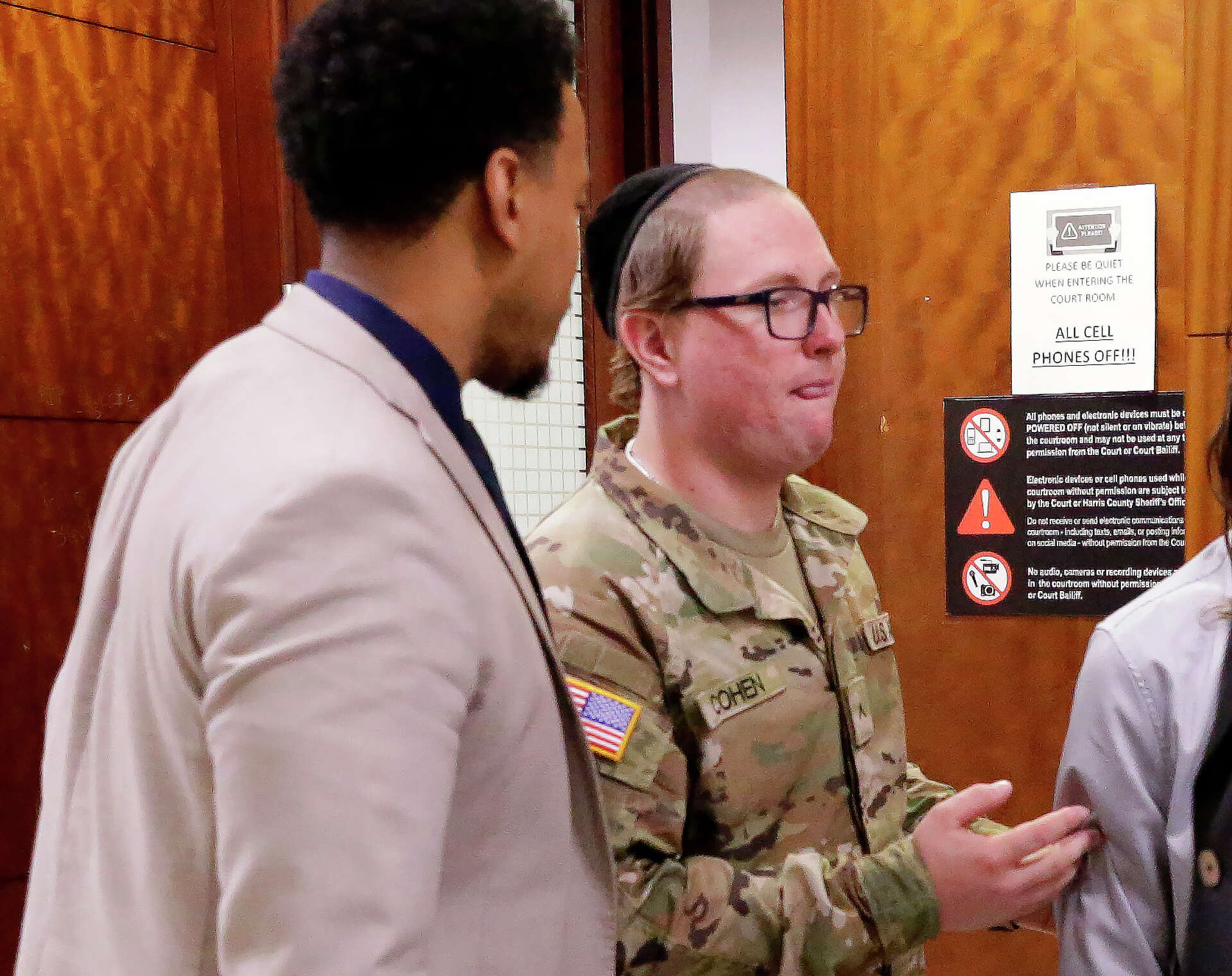 The eldest son of Hayim Cohen, who is accused of abuse, also accused