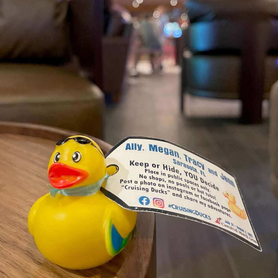 Cruise ducks: Why travelers are hiding rubber ducks on ships