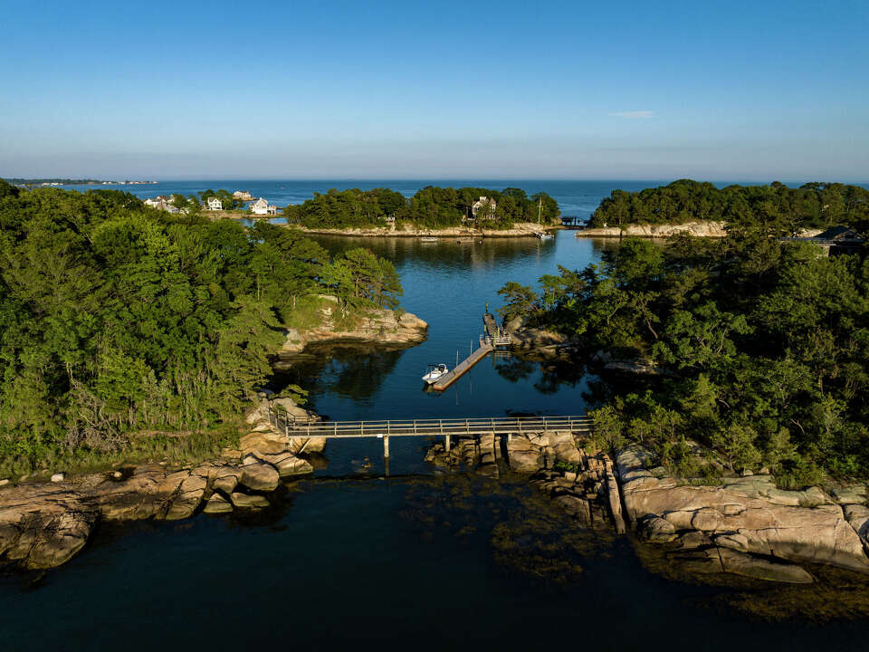 Hiking Connecticut's Trolley Trail offers views of the Thimble Islands