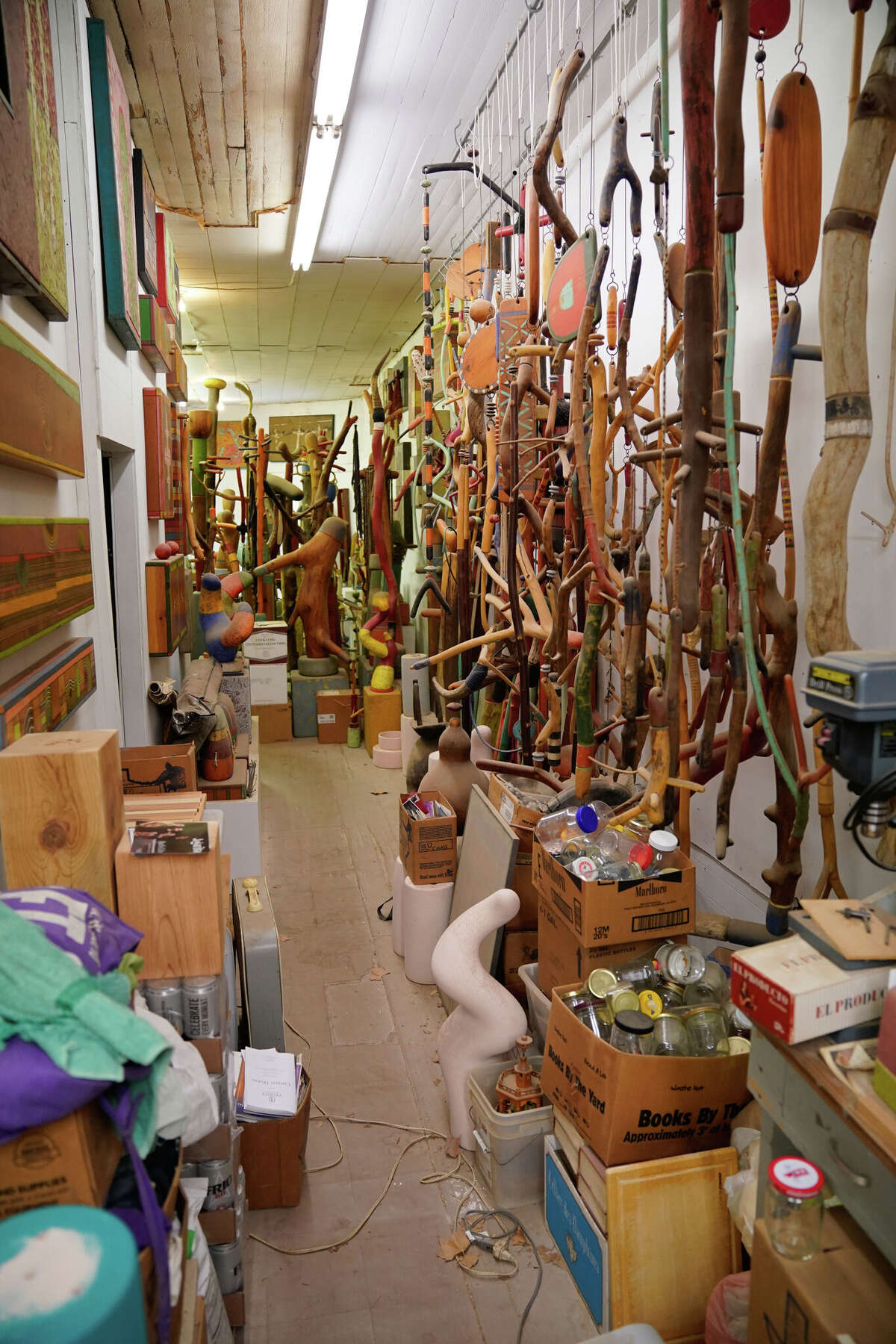 There's no end to San Antonio artist Danville Chadbourne's creativity