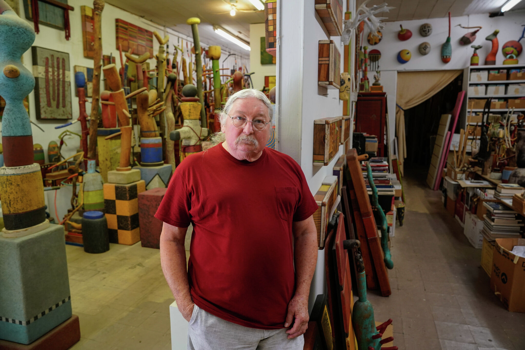 There's no end to San Antonio artist Danville Chadbourne's creativity