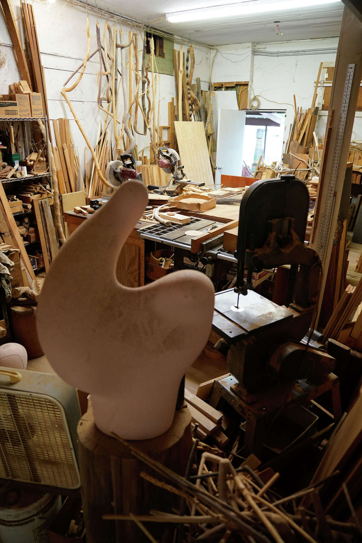 There's no end to San Antonio artist Danville Chadbourne's creativity