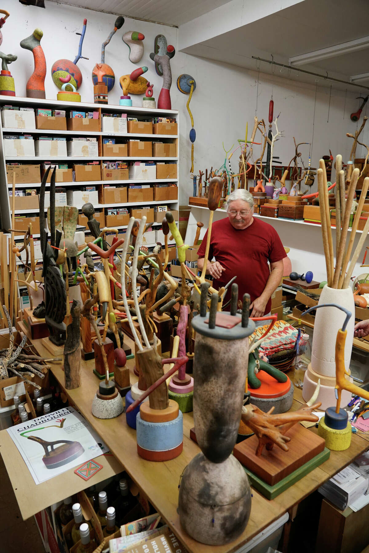 There's no end to San Antonio artist Danville Chadbourne's creativity