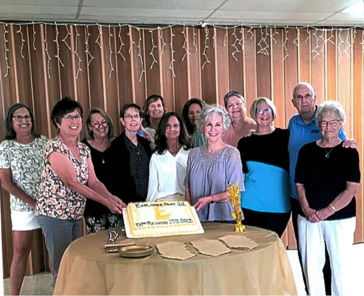 On July 15, post members gathered in Gillespie for anniversary