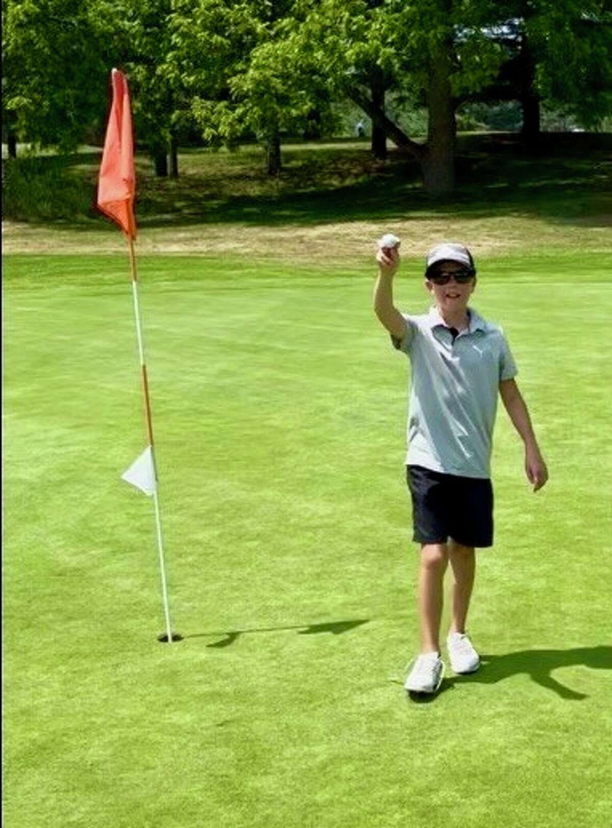 Ten-year-old earns hole in one at Pinecroft Golf Course