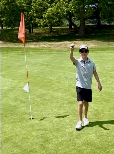 Ten-year-old earns hole in one at Pinecroft Golf Course