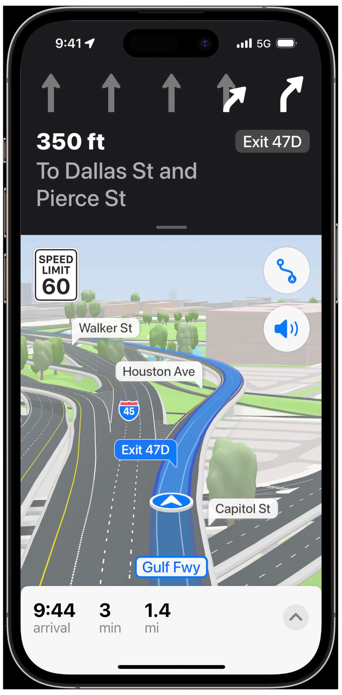 Houston routes, landmarks to be more detailed in Apple Maps update