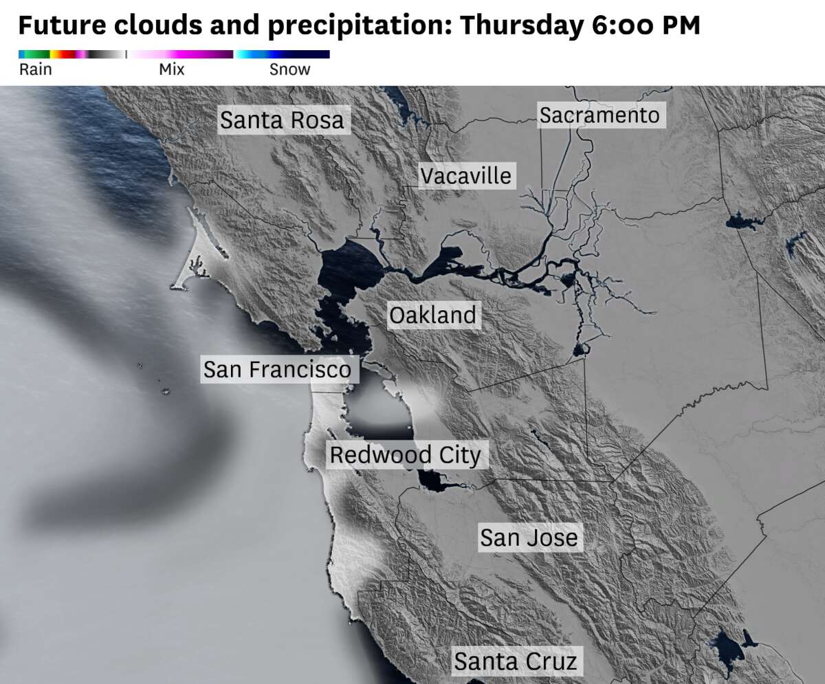 Bay Area weather: Atmospheric tug-of-war brings cool, humid winds