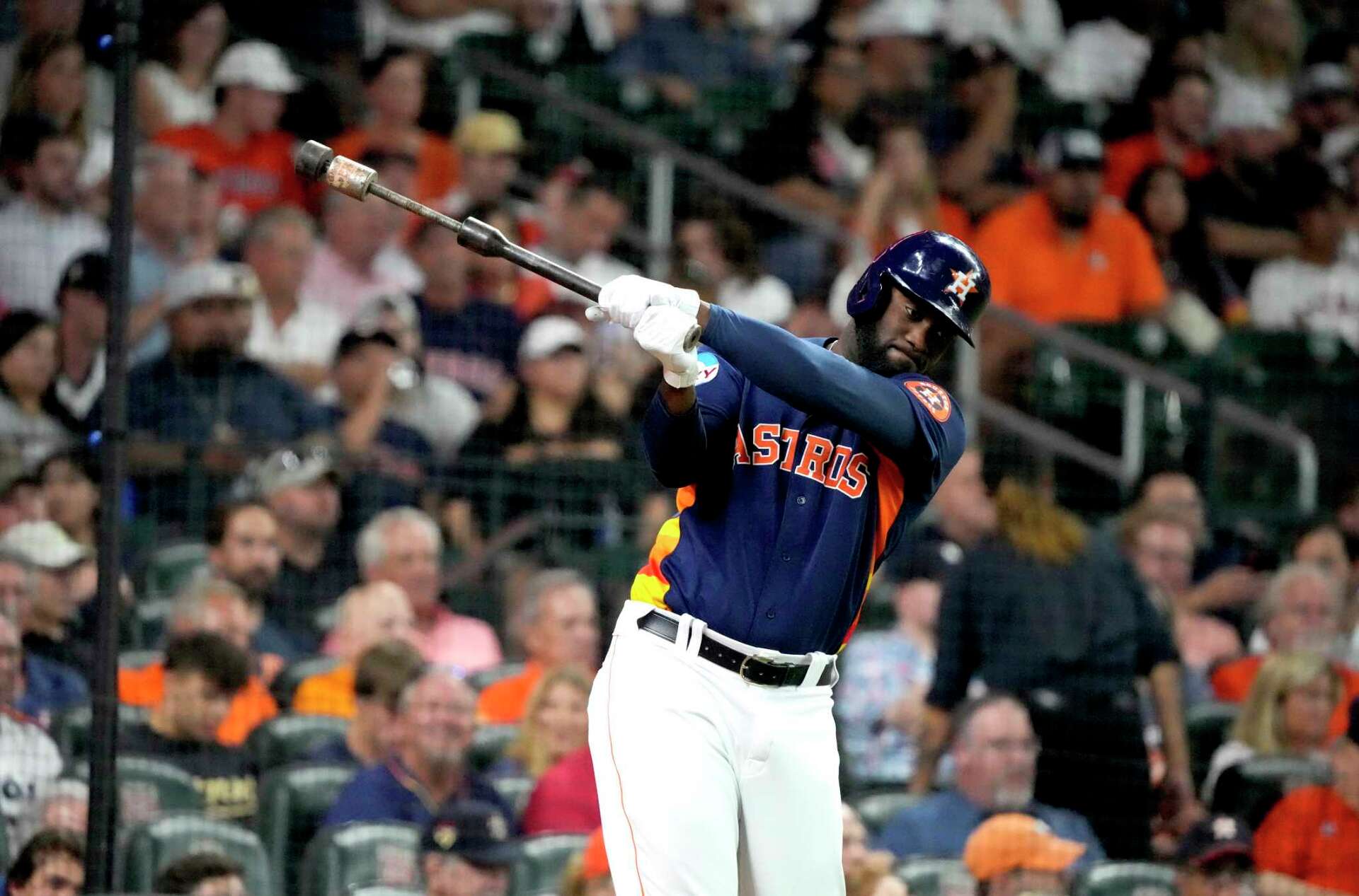 Houston Astros: Texas Rangers avoid sweep with blowout in chippy game