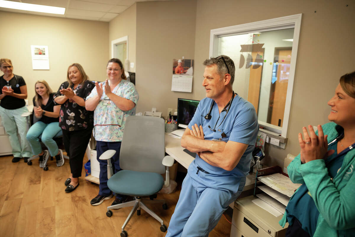 Scheurer Health Dr. Scaddan receives MSU Faculty of the Year Award