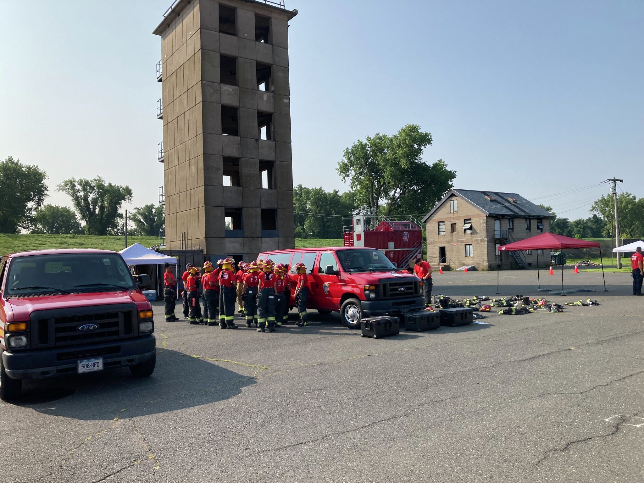 Hartford Fire Explorers get real world exposure to firefighting