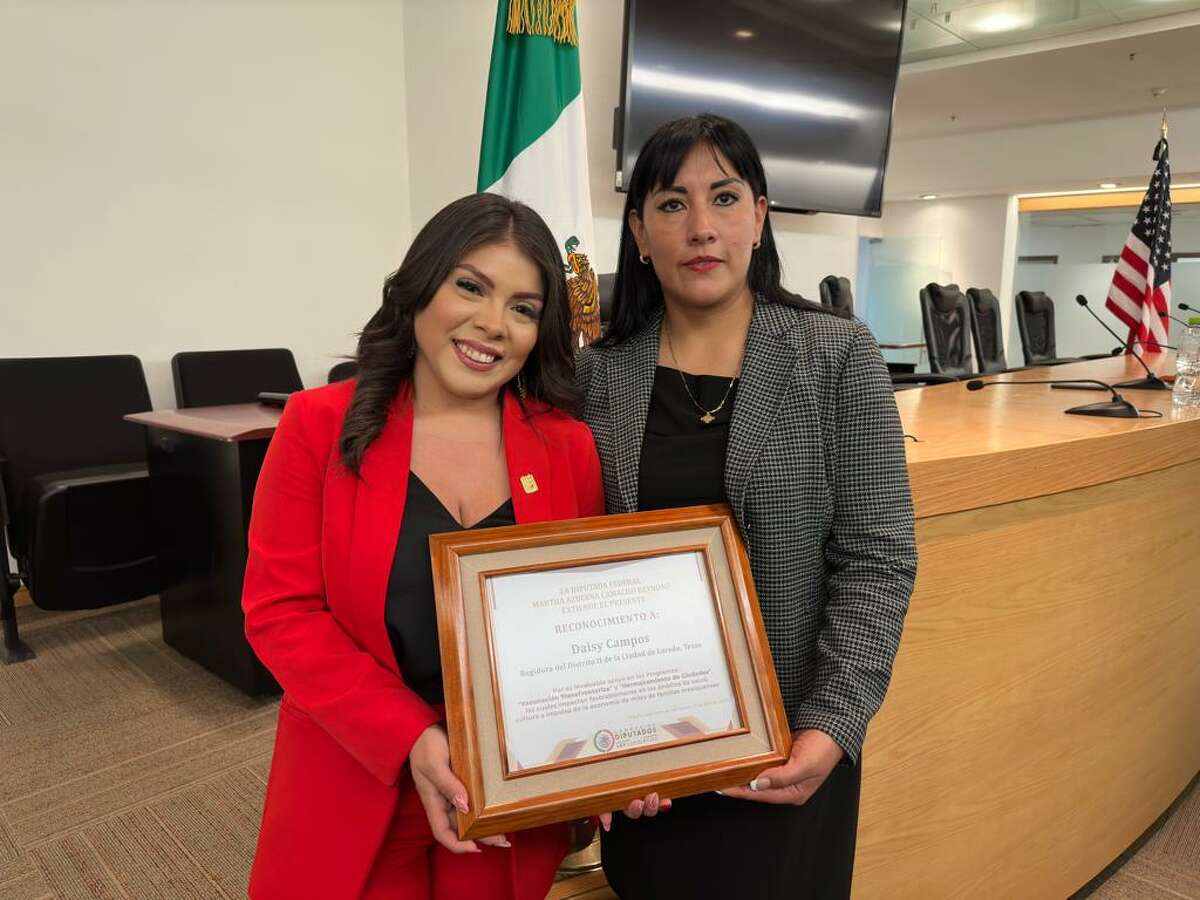 Laredo mayor Trevino honored by Mexican Legislature in Mexico City