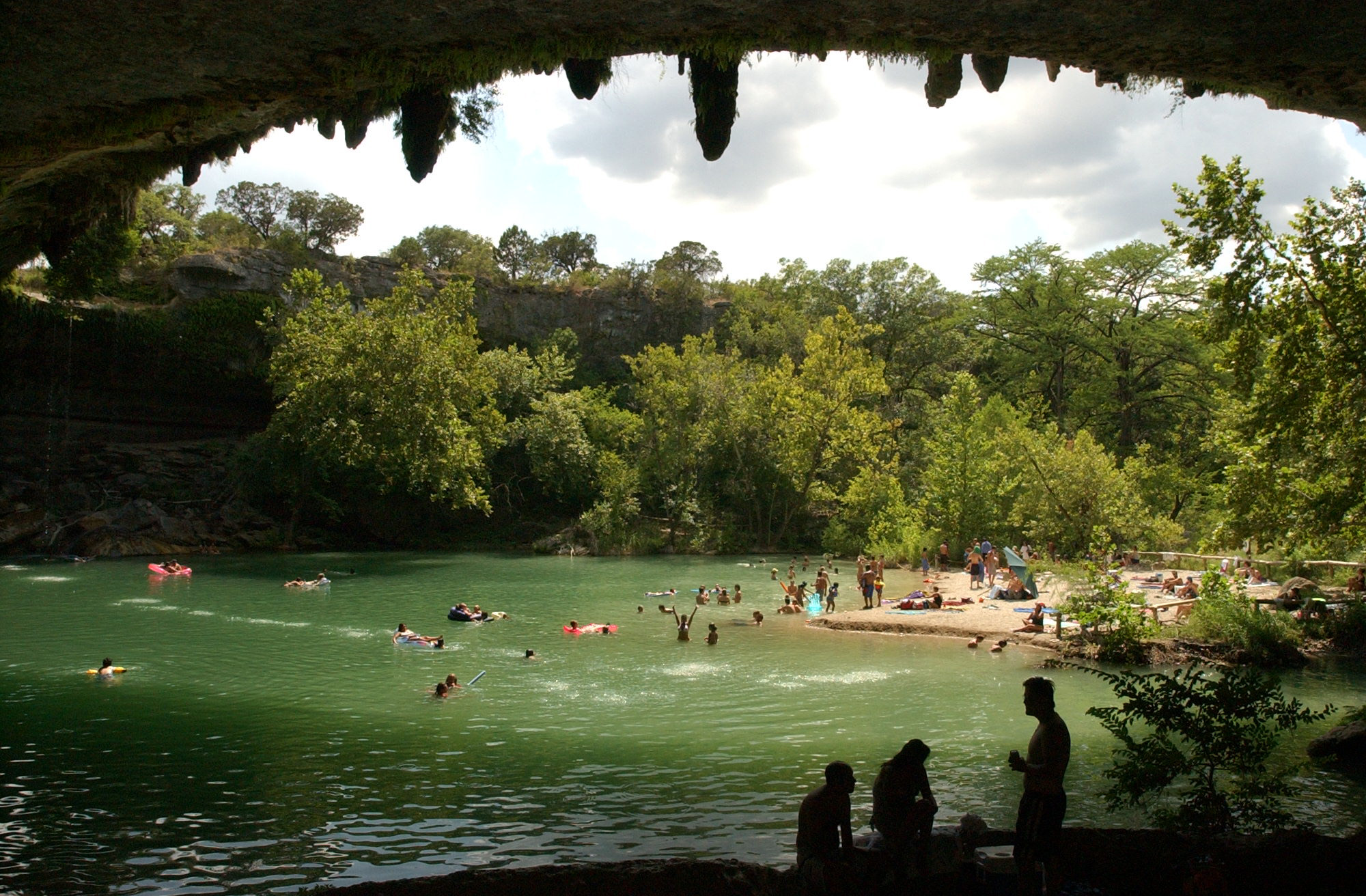 Hamilton Pool, famed Texas swimming hole, reopens for public use