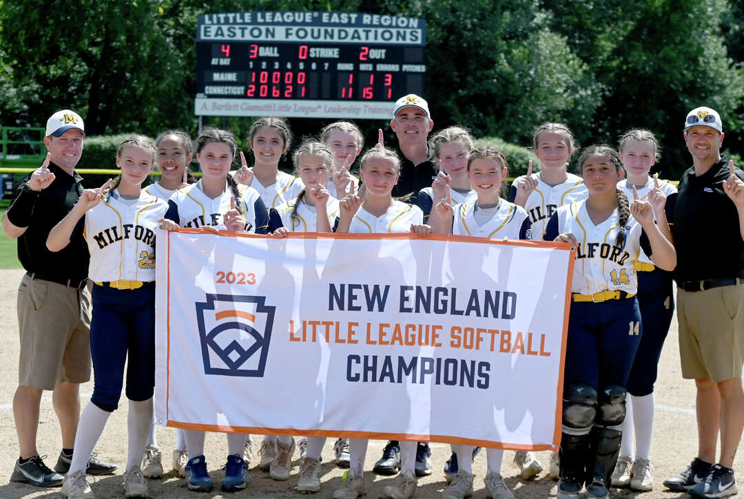 Milford, Connecticut Little League softball wins New England Regional
