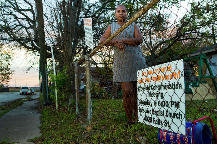 First home soil test results for creosote stir Fifth Ward outcry