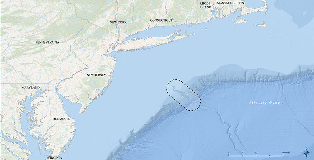 Hudson Canyon is an underwater extension of the Hudson Valley