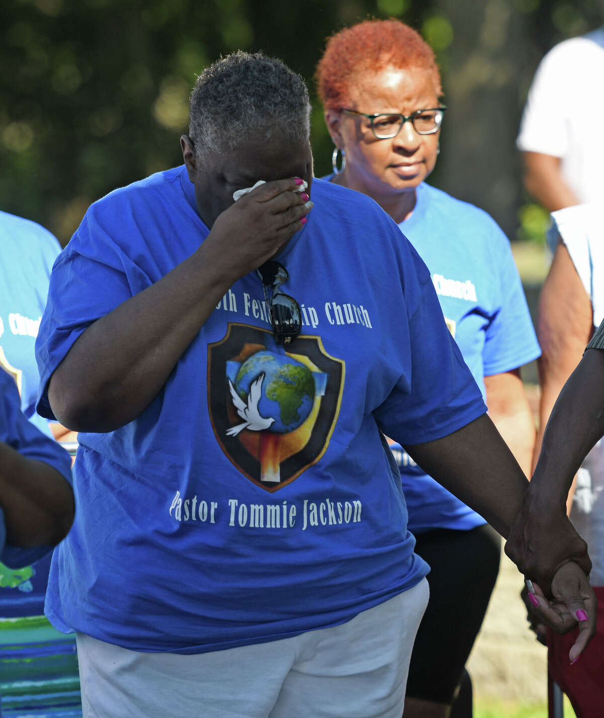 Dozens celebrate life of Stamford Rev. Tommie Jackson at Boccuzzi Park