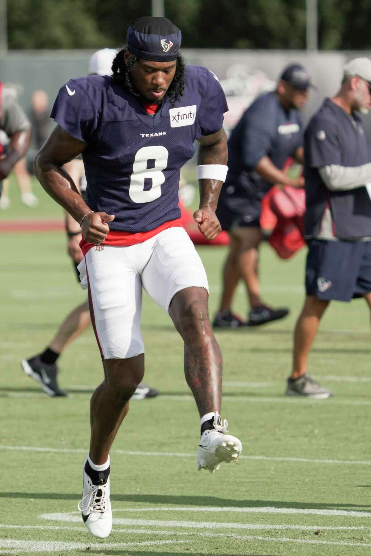 Houston Texans: C.J. Stroud throws first two interceptions of camp