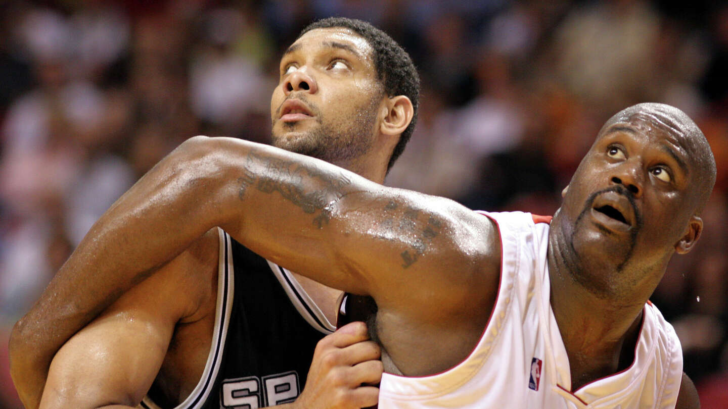 Shaq says Spurs legend Tim Duncan showed 'no fear' in NBA