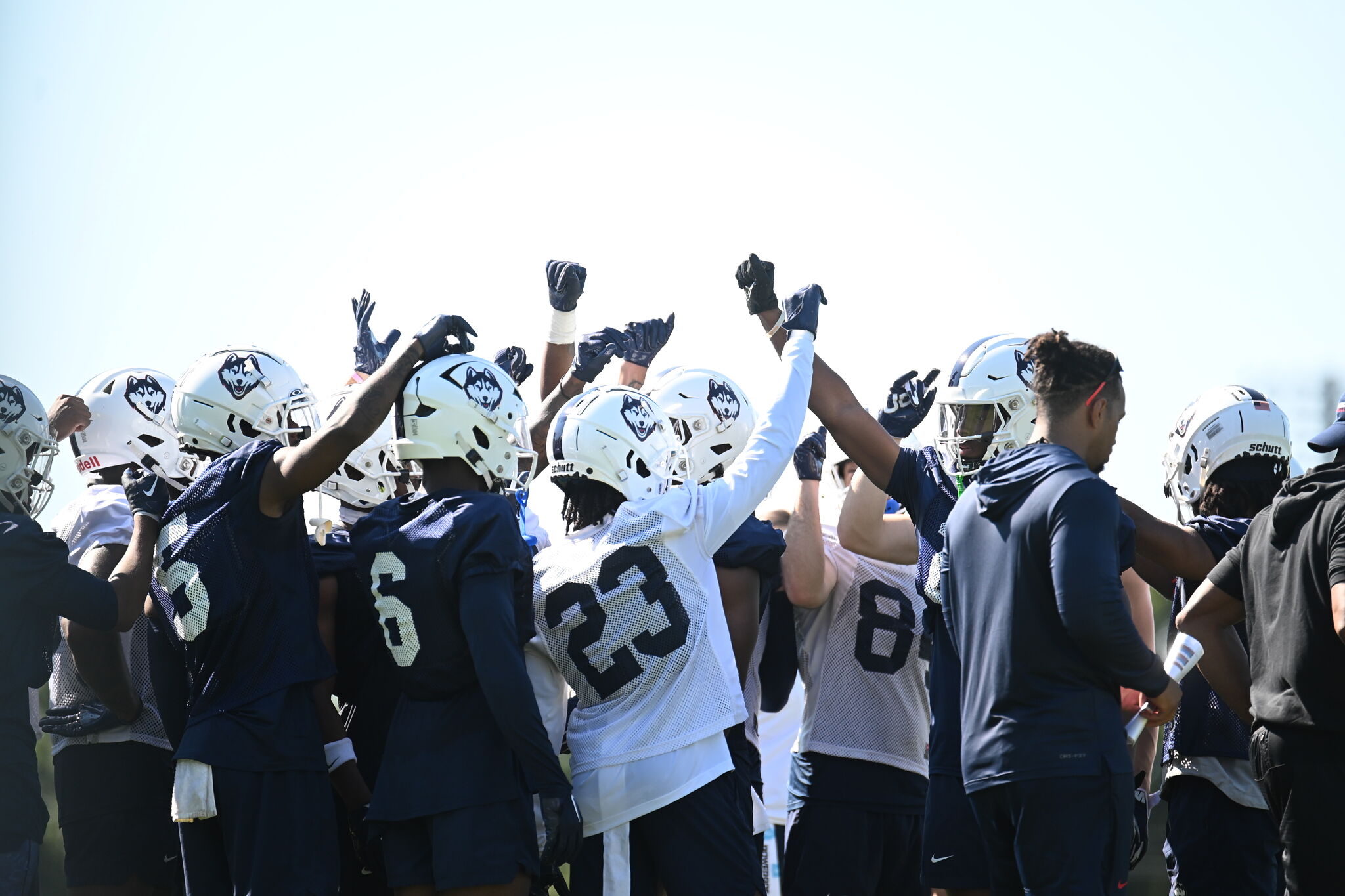 UConn football opens 2023 season with 1st practice, high expectations