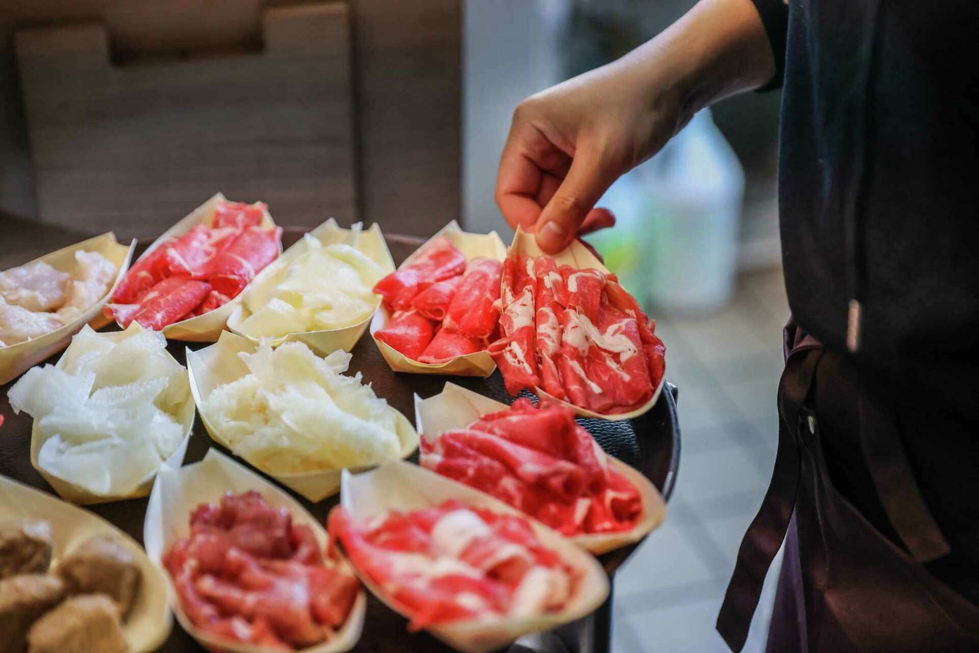 S.F. Chinatown hot pot restaurant goes viral with meat Ferris wheel