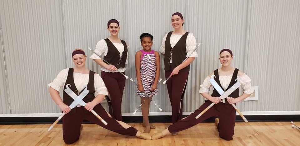 Victory Star Twirlers compete in AAU Junior Olympics