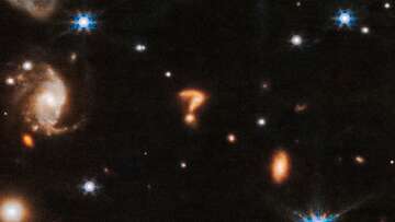 NASA spies eerie 'question mark' lurking in deep space