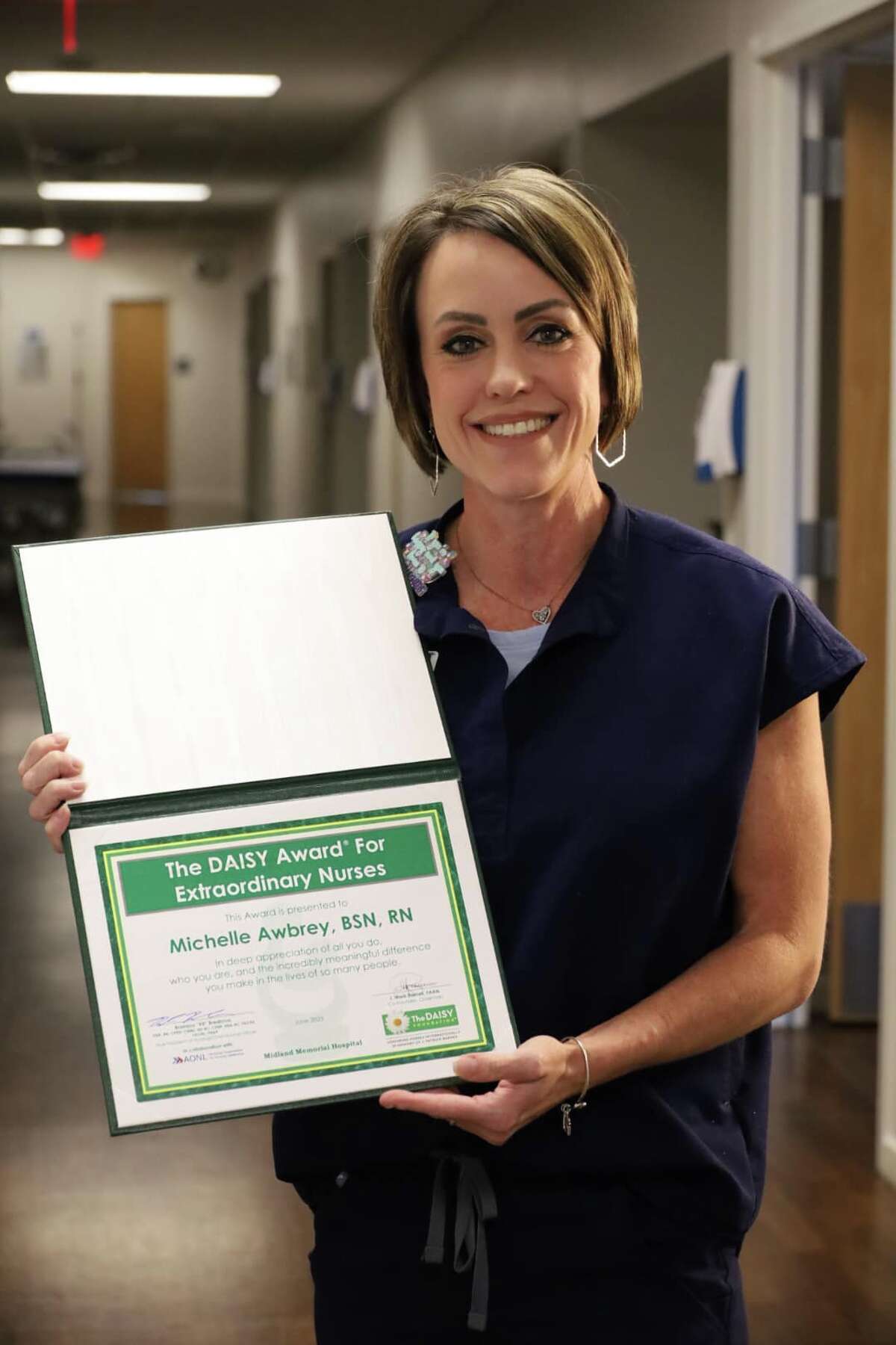 Midland Health: Michelle Awbrey is the latest DAISY Award winner