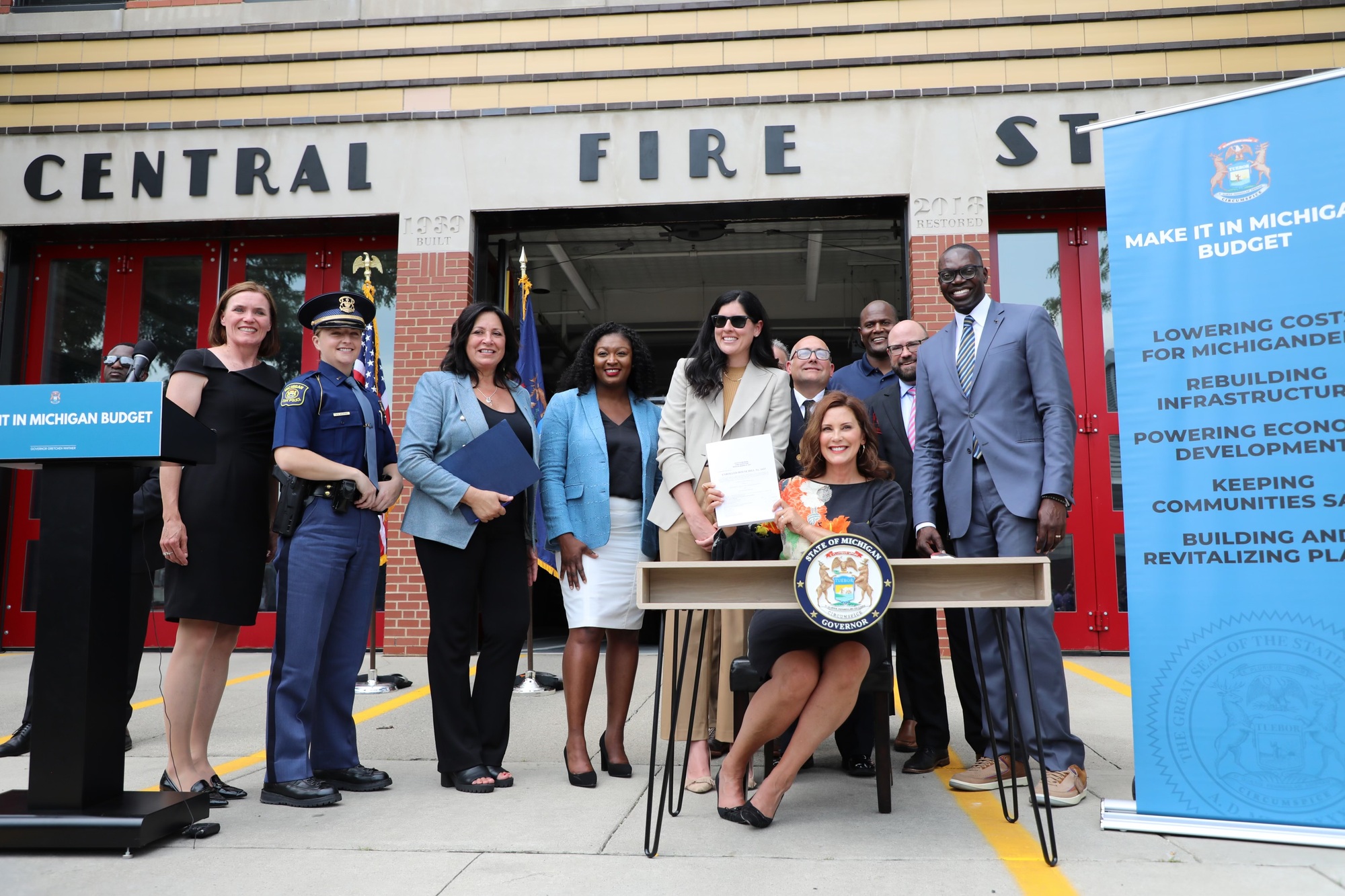 Michigan Gov. Gretchen Whitmer signs $57.4 billion state budget