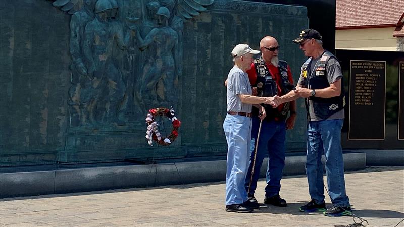 Forgotten Eagles honor local veterans with honors ceremony in Midland