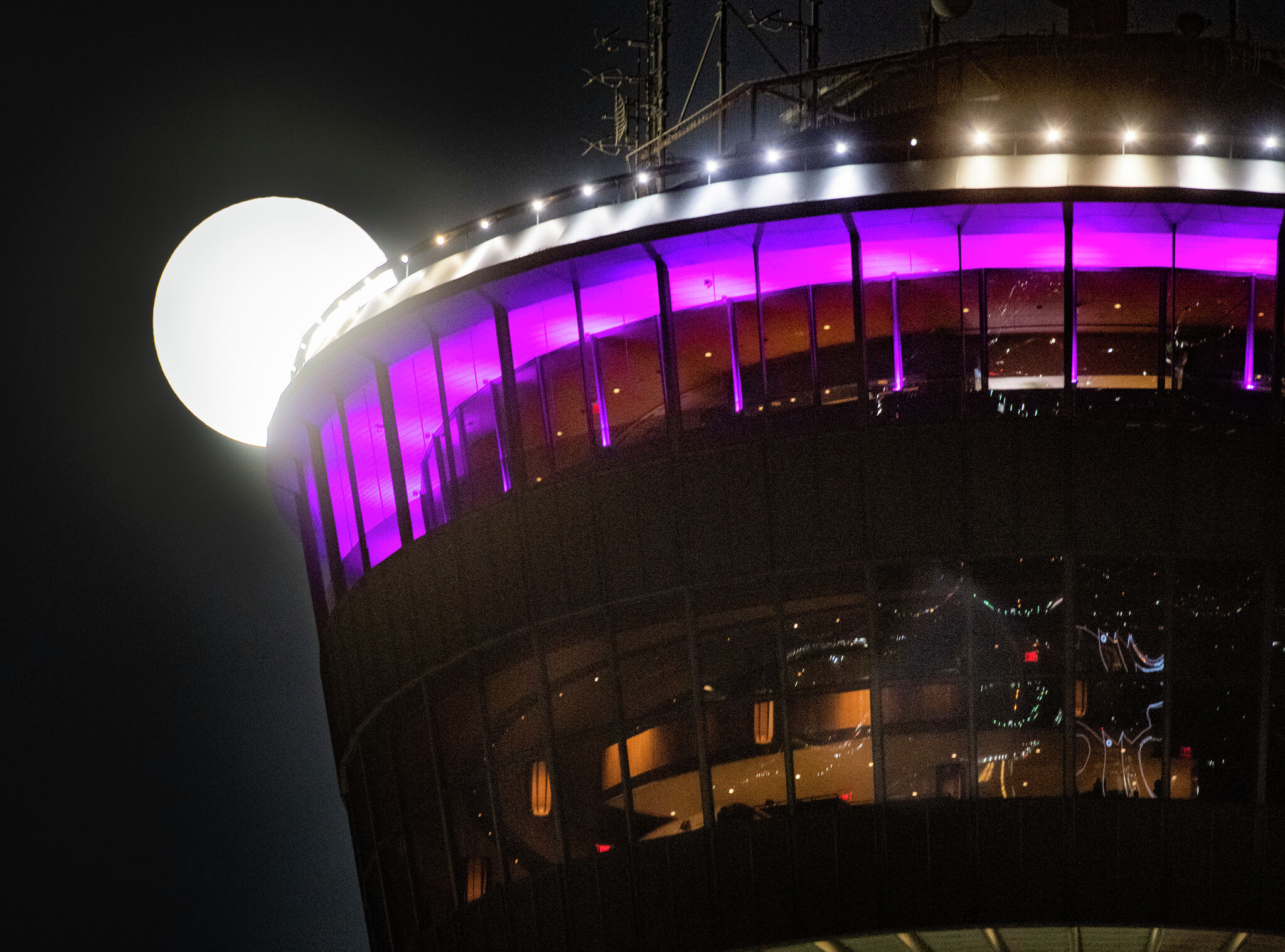 Photos: Check out August’s first supermoon