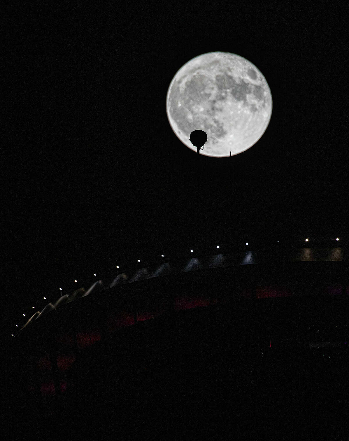 Photos: Check out August’s first supermoon