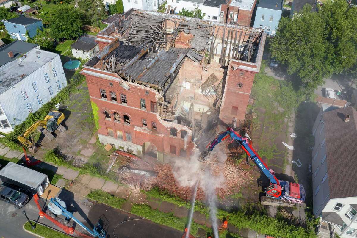 Haskell School comes down in Troy