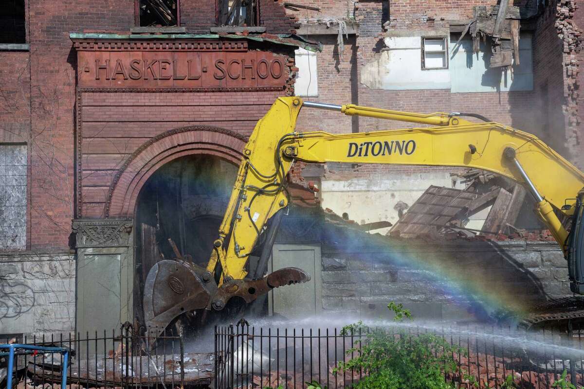 Haskell School comes down in Troy