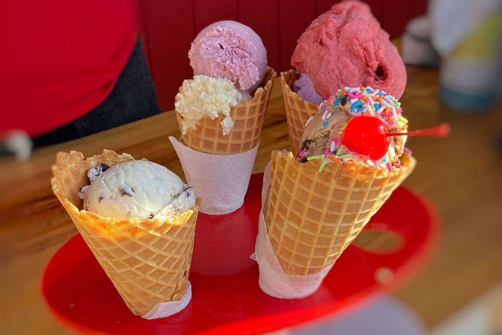 Hitchcock reportedly loved this historic Santa Cruz ice cream shop