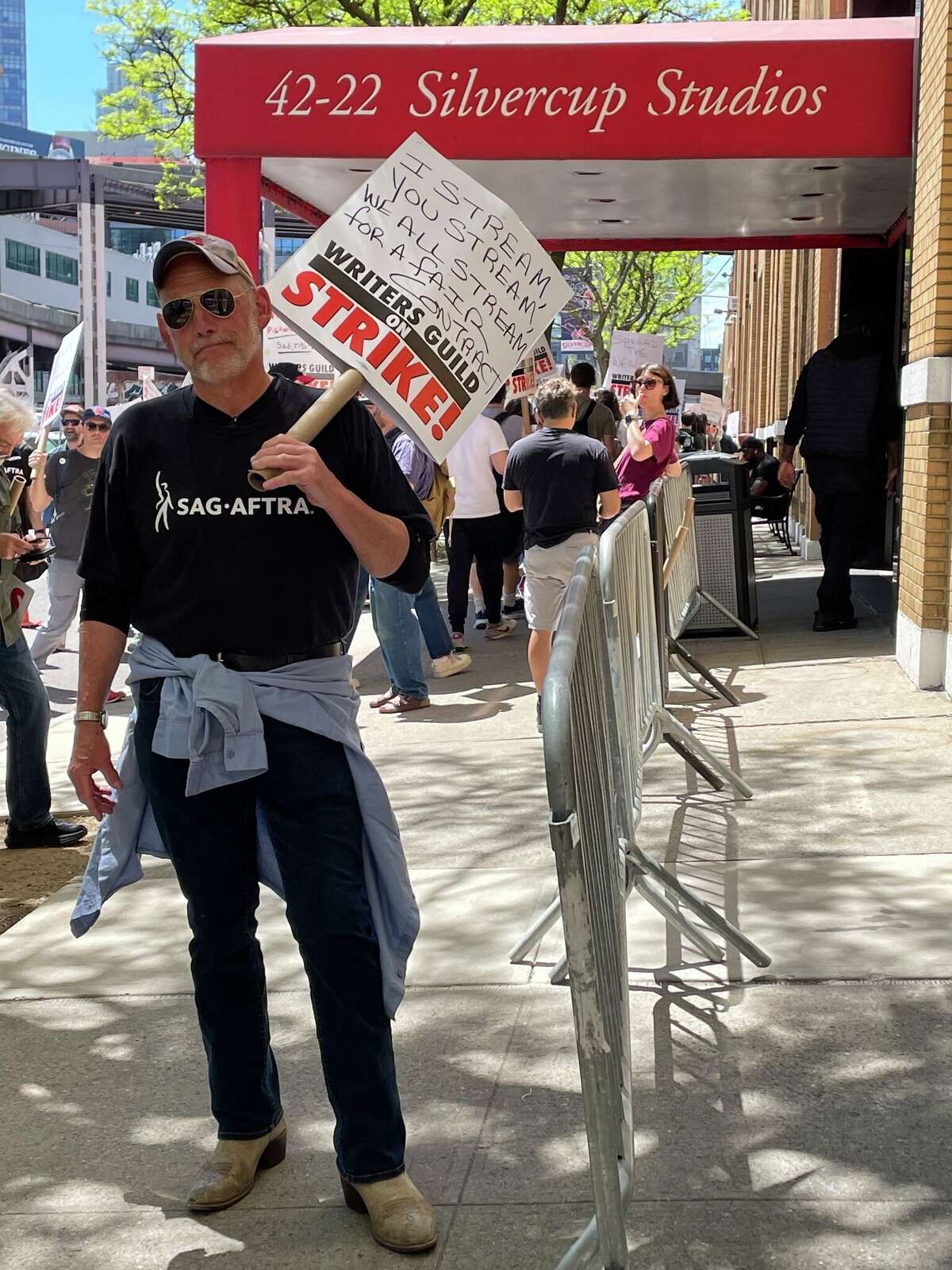 CT actors, writers on strike in streaming, A.I. era of Hollywood