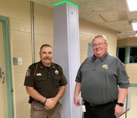 Benzie County Jail scanner in place to find weapons, drugs, contraband