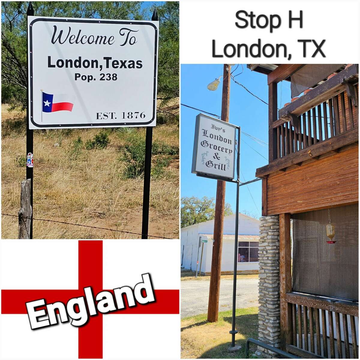 Houston man road trips to 11 Texas cities named after places in Europe