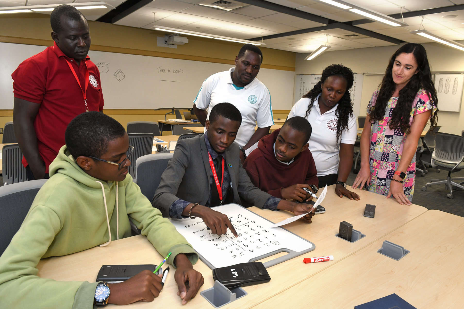 Tanzanian students visit Fairfield to learn, empower peers back home