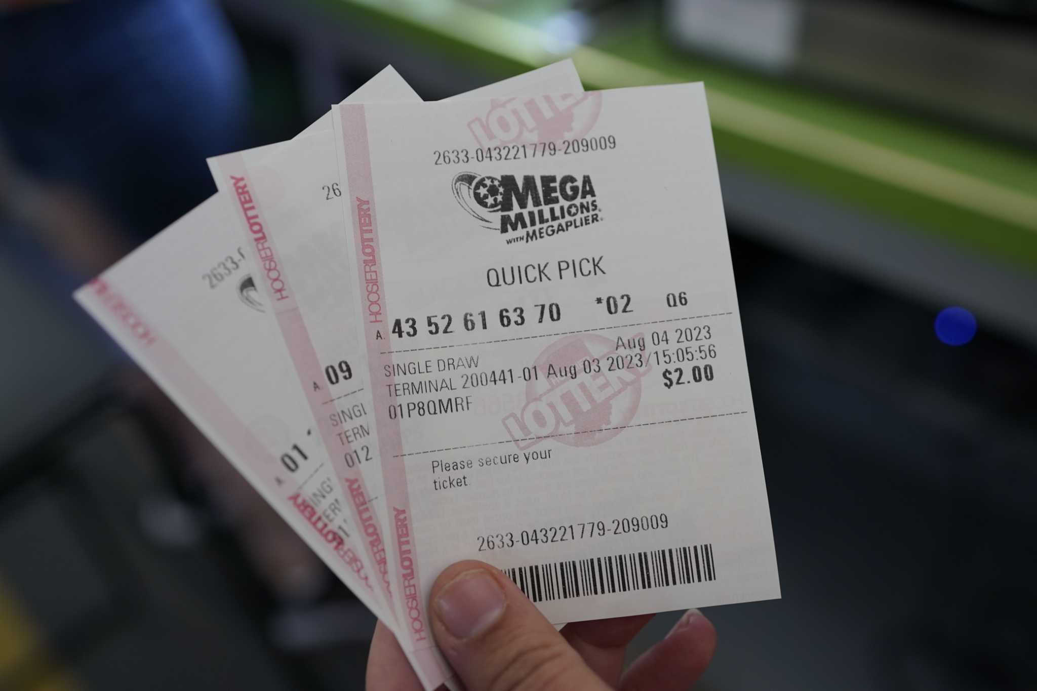 Winning Lottery Ticket Mega Millions