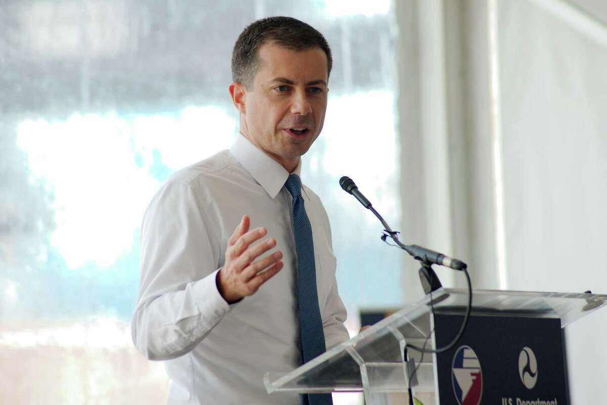 Port of Houston Wharf 6 opening draws Pete Buttigieg, local officials
