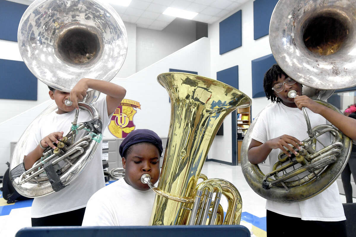 Beaumont United marching band is making strides