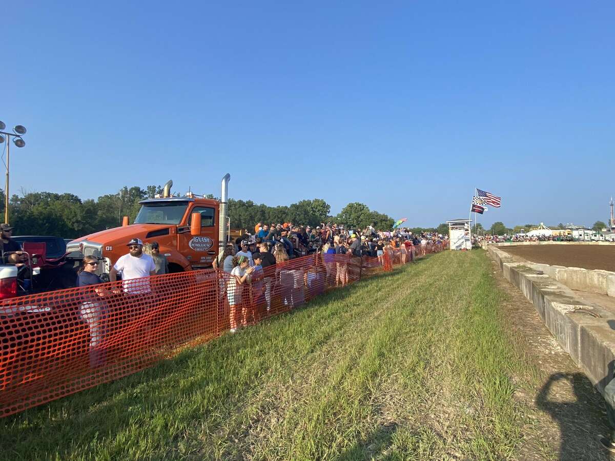 Redneck truckers race for the finish line at Huron County Fair