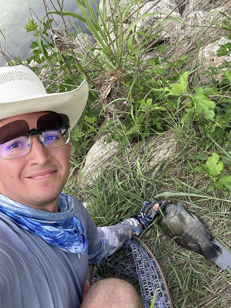 Texas fisherman catches huge native fish in San Antonio