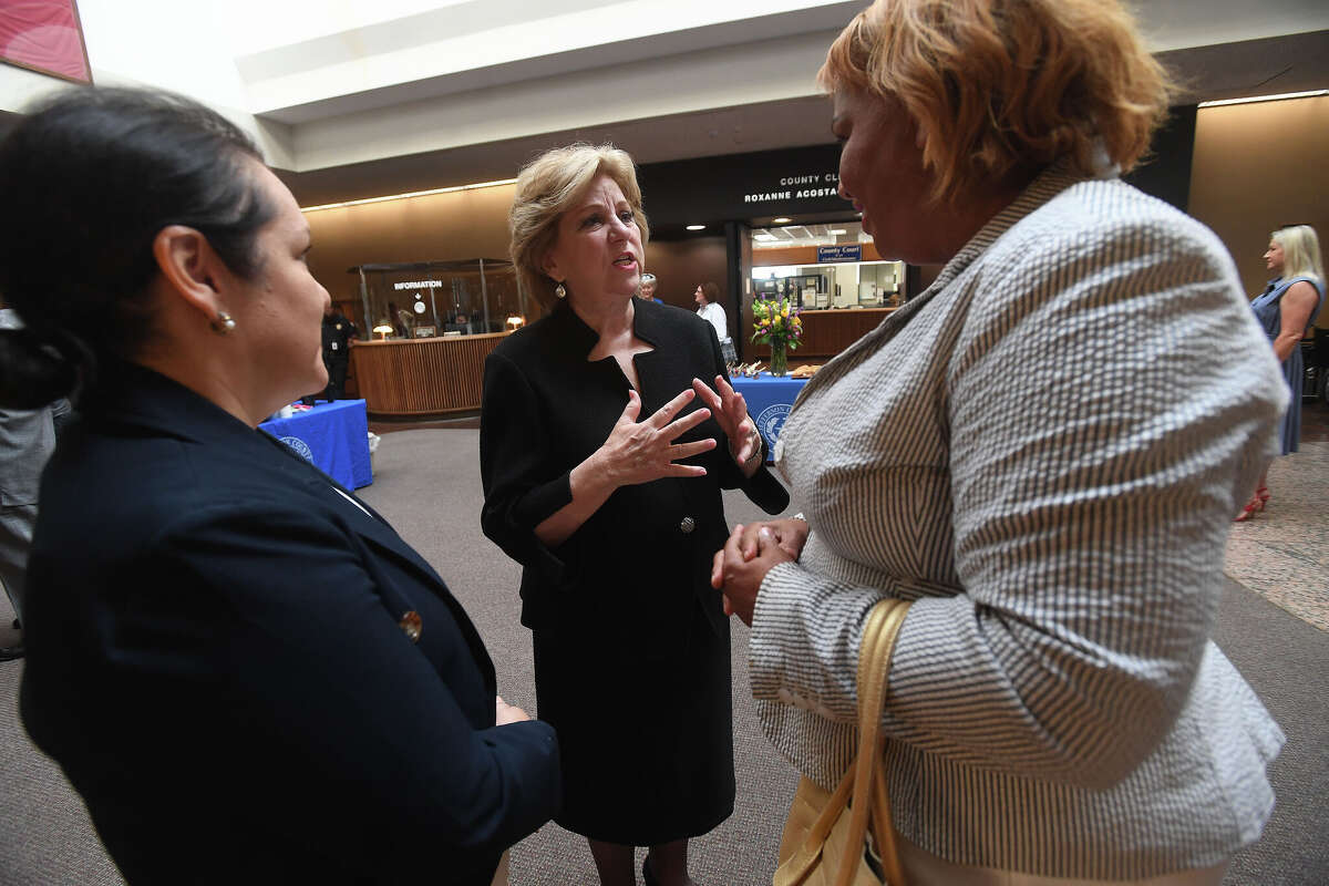 Jane Nelson on a "listening tour" with state election officials