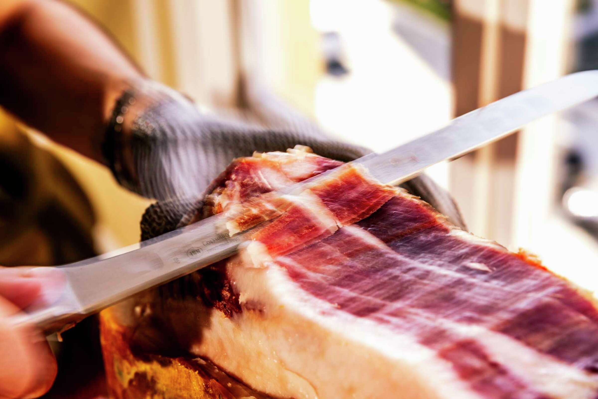 La Cortadora in SF is a rare registered Spanish jamon Iberico carver