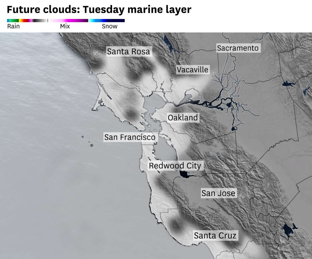 Fog returns to California's coast. Here's how cold it might get