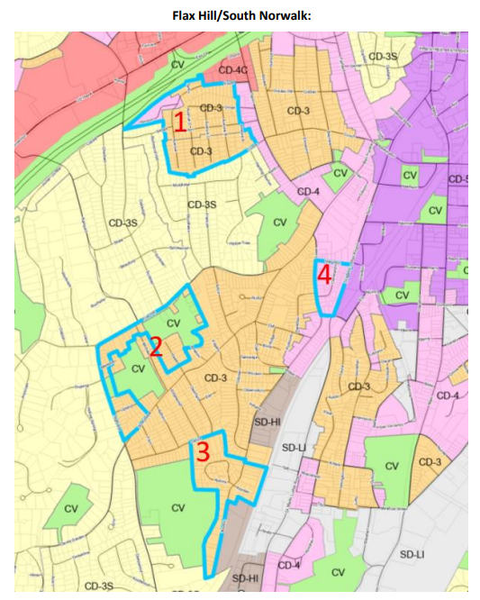 Norwalk commission debates neighborhoods for upzoning in new map