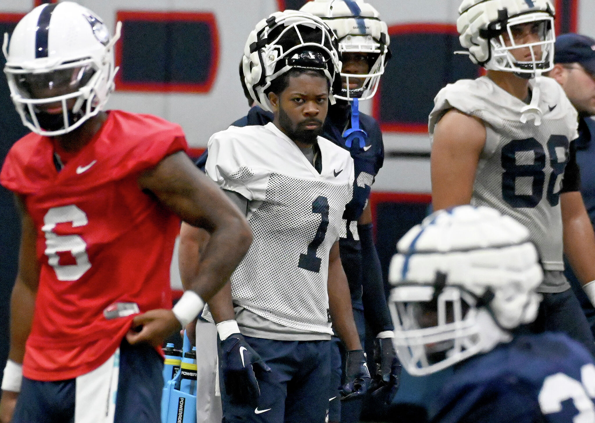 UConn running back Devontae Houston has high expectations