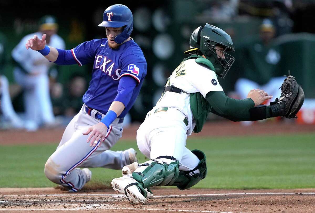 A's manage 3 hits while being steamrolled by Rangers, Max Scherzer